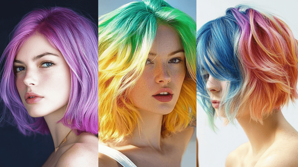 25+ Stunning Hair Color Ideas for Short Hair | Trendy & Bold Looks