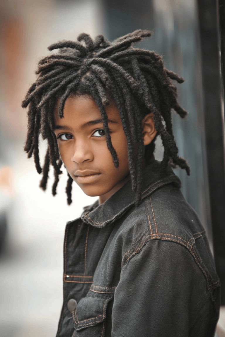 20 Boys Dreads Hairstyles | Cool & Trendy Loc Styles for Kids