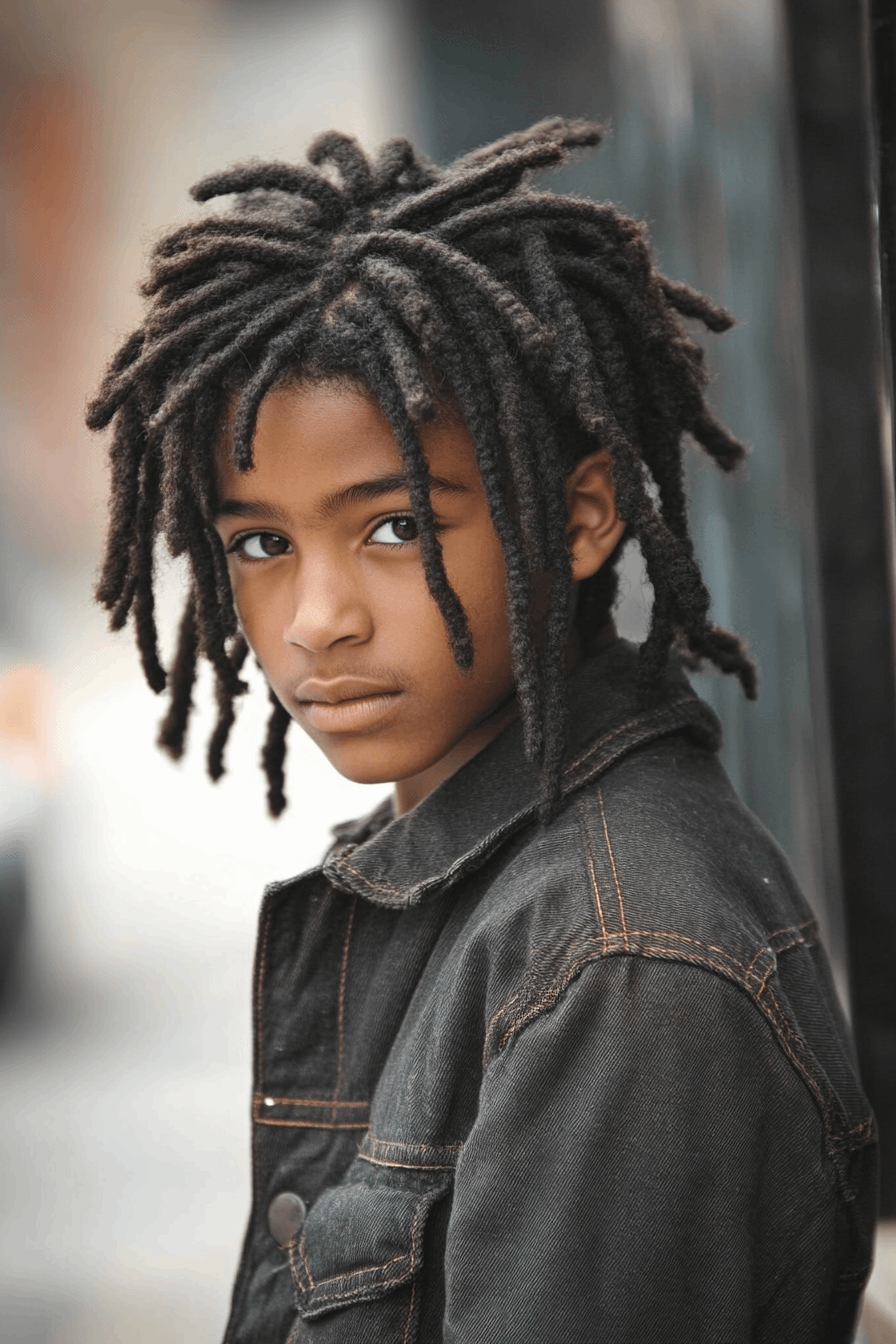 20 Boys Dreads Hairstyles | Cool & Trendy Loc Styles for Kids