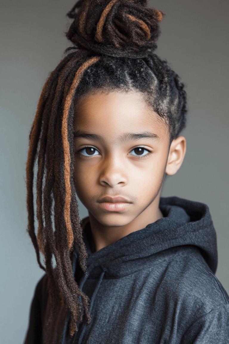 20 Boys Dreads Hairstyles | Cool & Trendy Loc Styles for Kids - trimizy.com