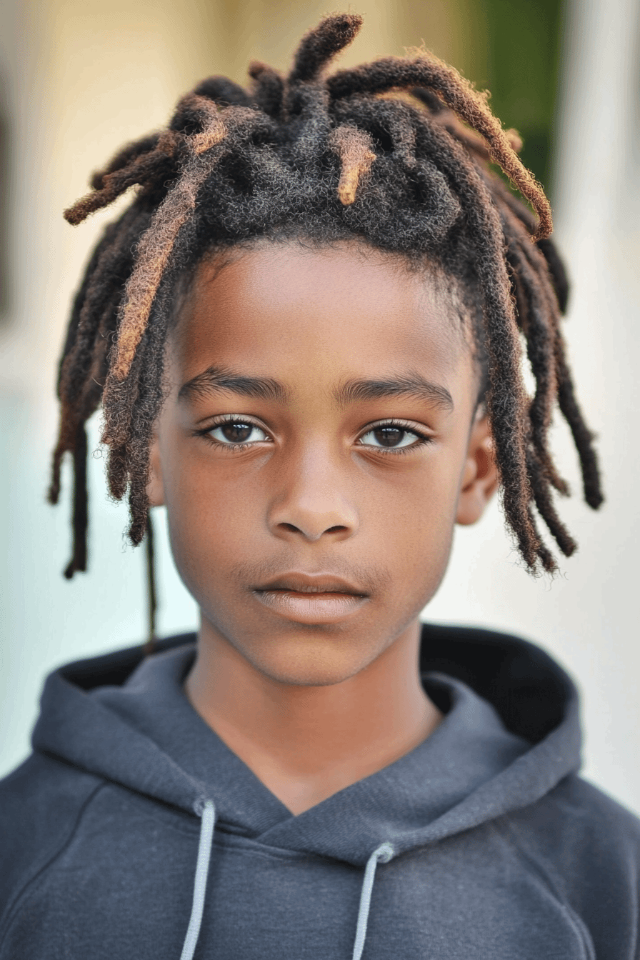 20 Boys Dreads Hairstyles | Cool & Trendy Loc Styles for Kids