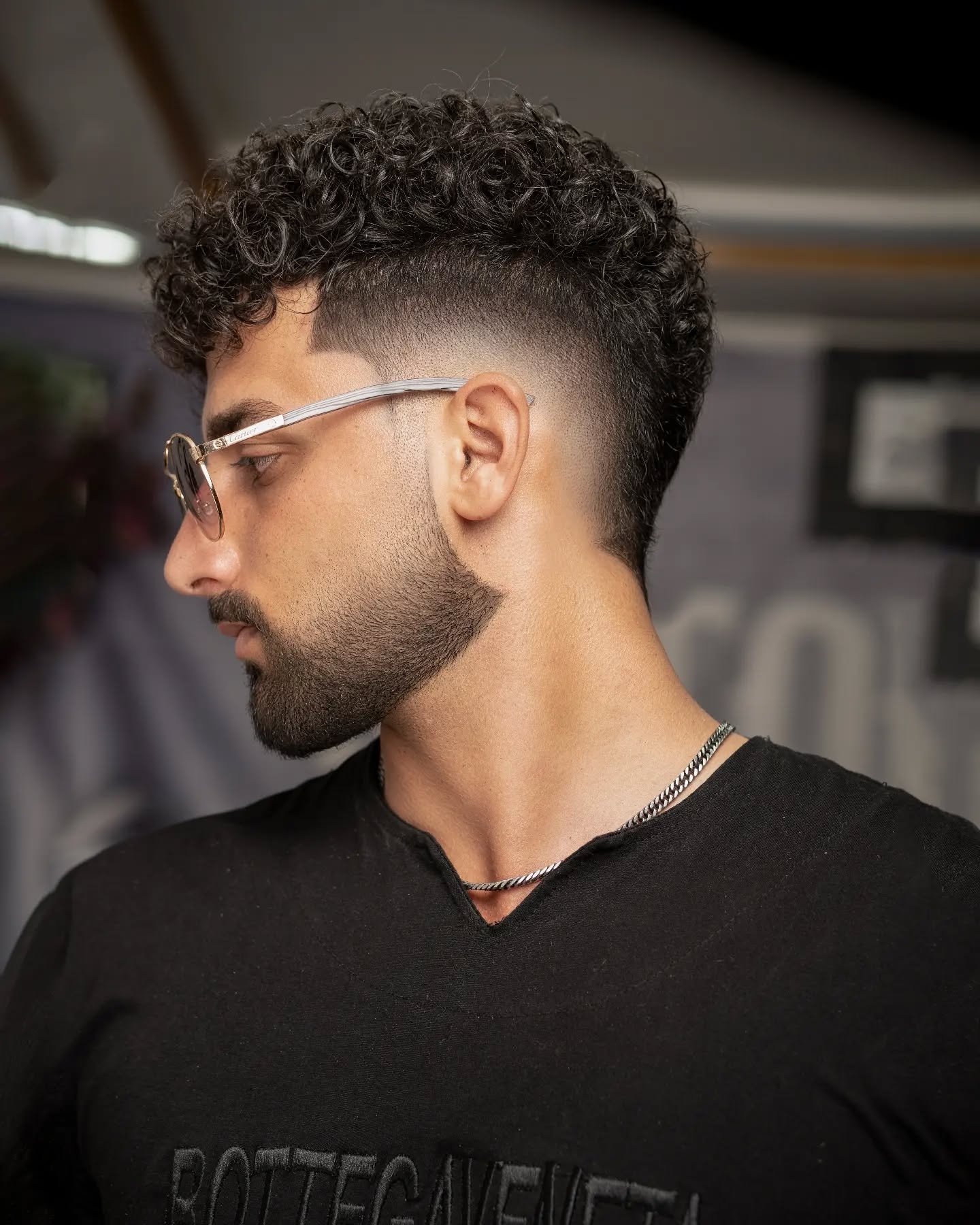 20 Burst Fade Curly Hair | Stylish Modern Curly Fade Ideas - trimizy.com