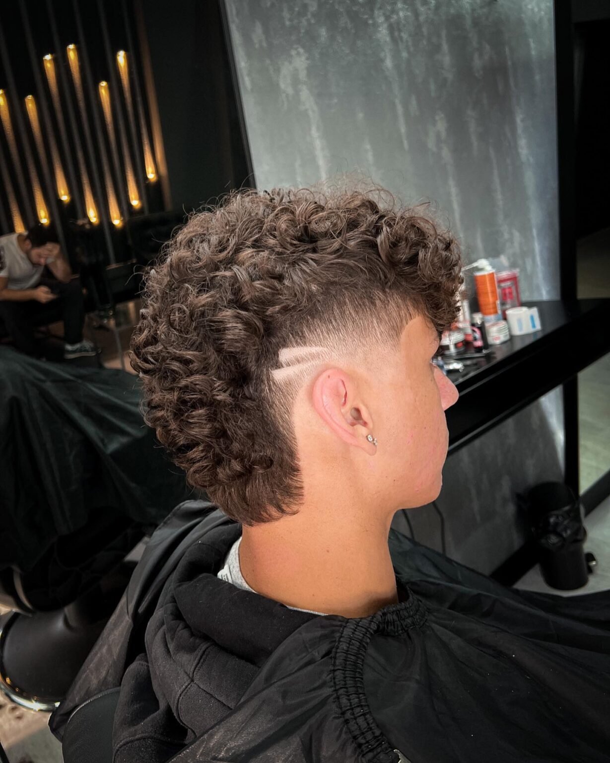 20 Burst Fade Curly Hair | Stylish Modern Curly Fade Ideas - trimizy.com