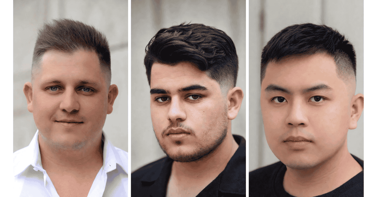 17 Hairstyles for Men with Round Faces